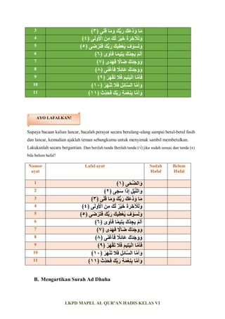 lkpd-al-quran-hadis-kls-vi-ii.pdfmi mambaul ulum 42 | PDF