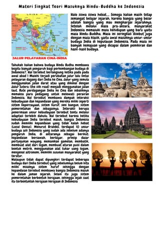 LKPD AKTIVITAS MASA HINDU-BUDDHA-IPS KELAS 7 | PDF