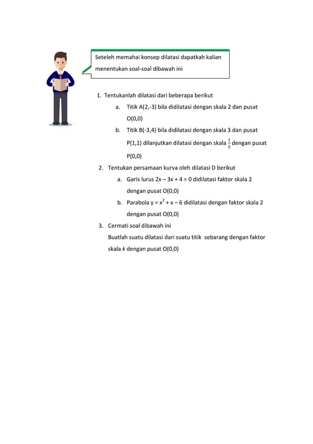 LKPD DILATASI KELAS XI | PDF