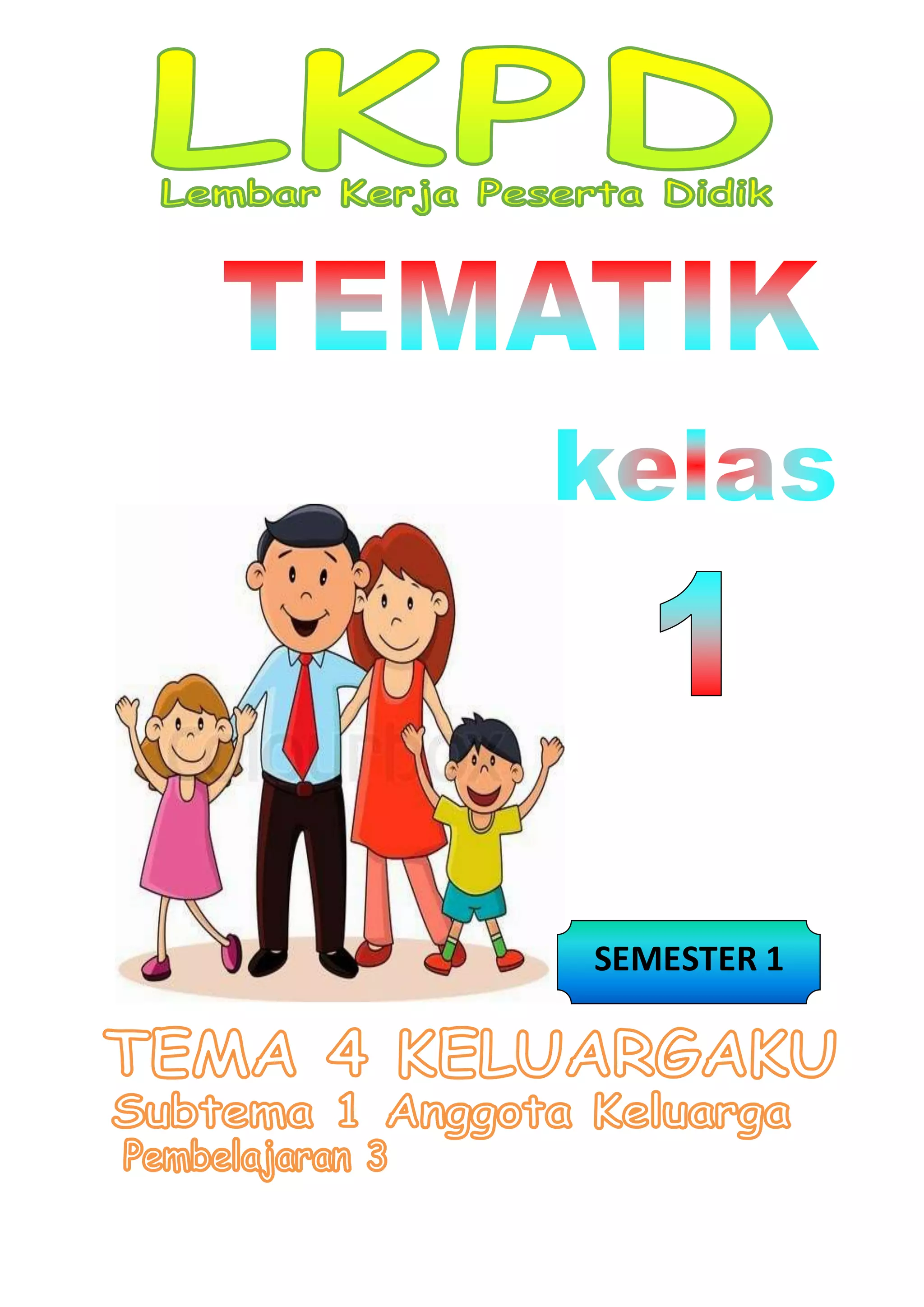 Lkpd kelas 1 | DOCX