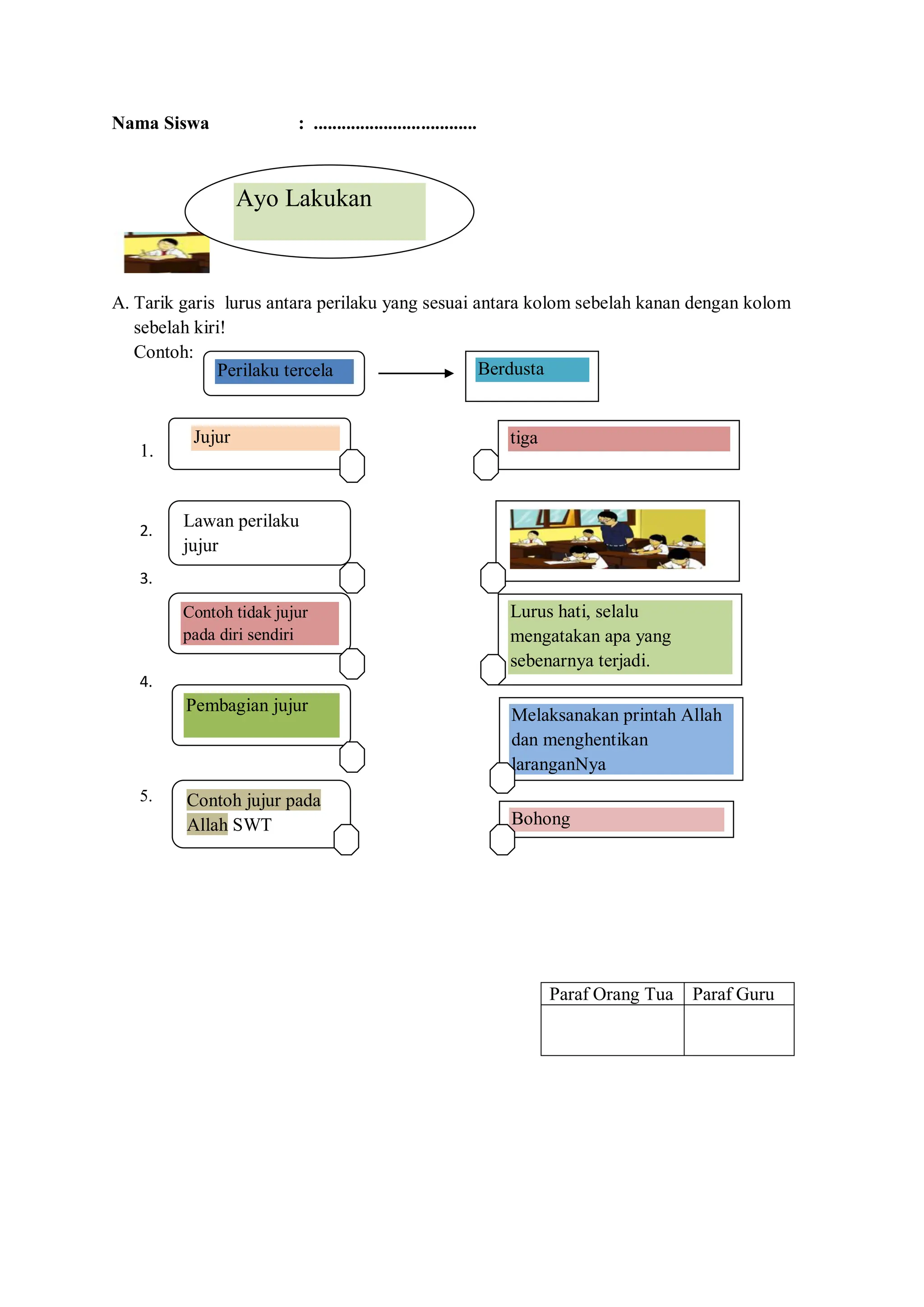 LKPD KELAS 5. lembar kerja peserta didik | PDF