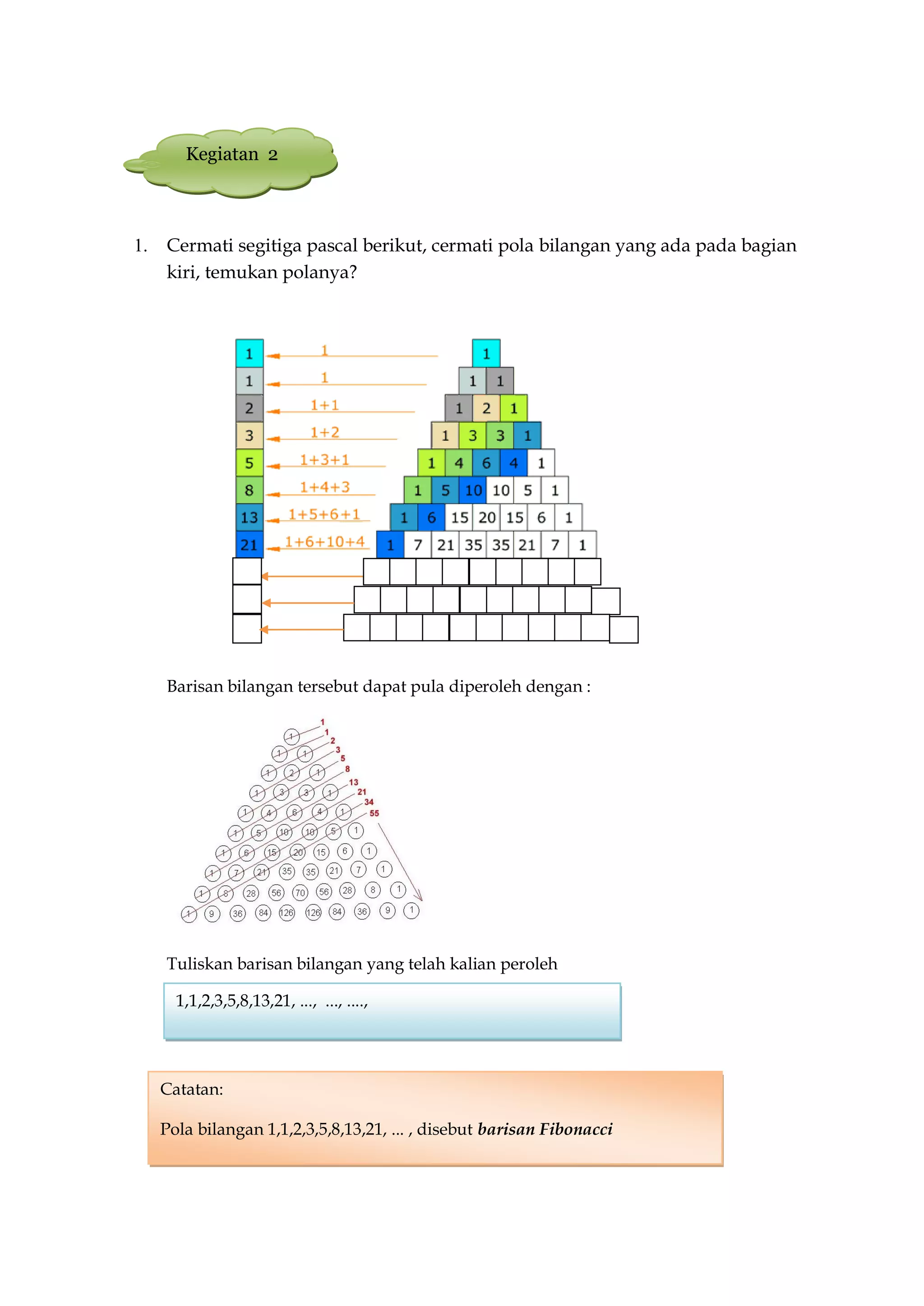 Lkpd pola bilangan (2) | PDF