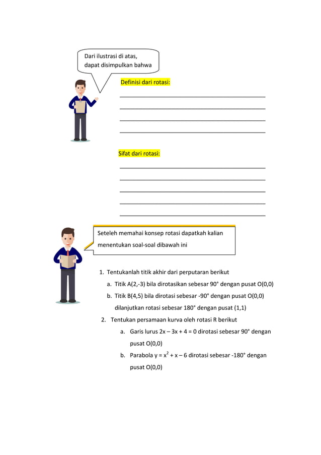 LKPD ROTASI KELAS XI | PDF