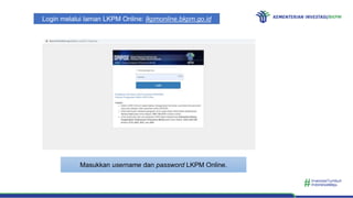 LKPM ONLINE OSS RBA | PPTX