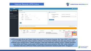 LKPM ONLINE OSS RBA | PPTX