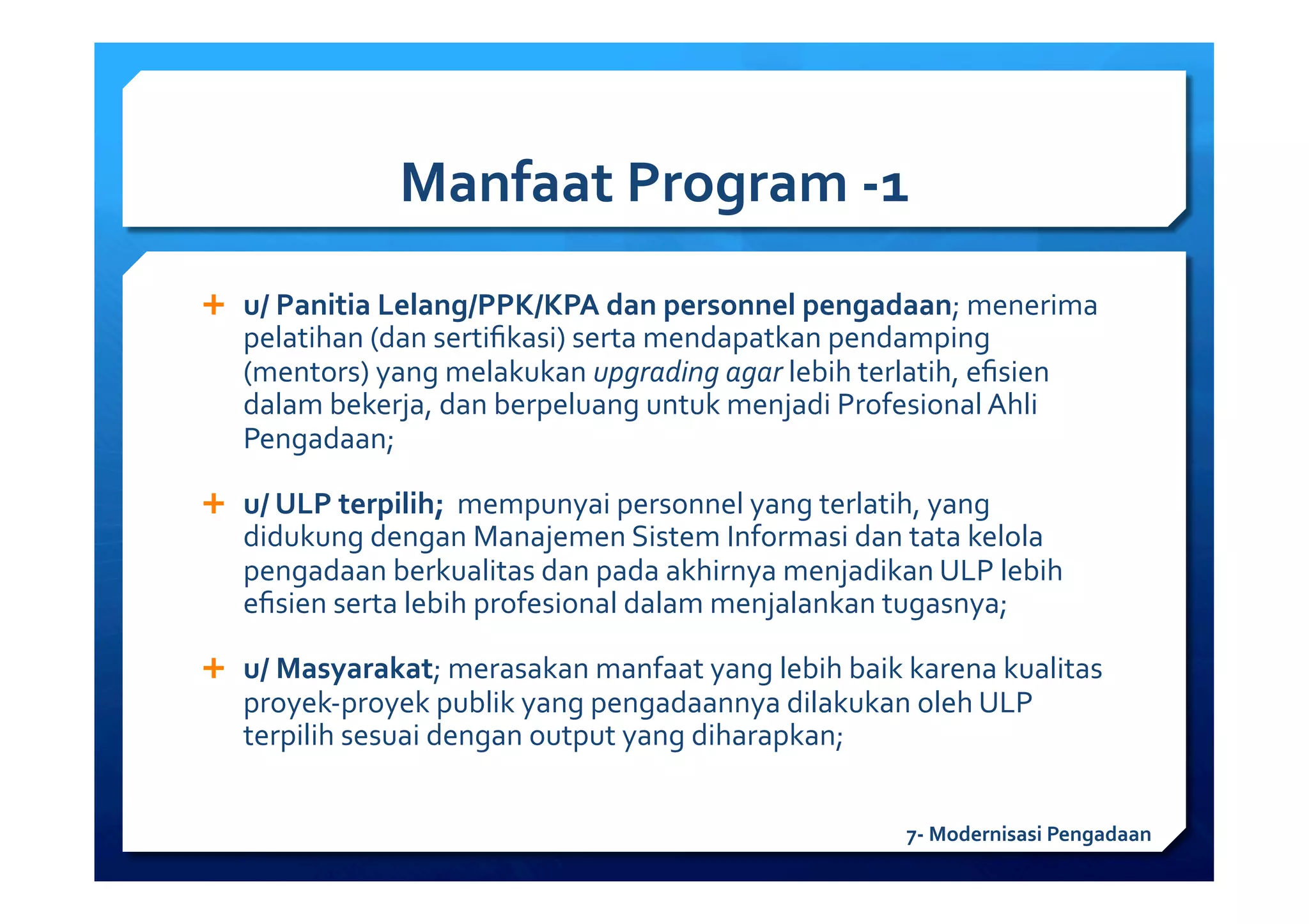 Lkpp general presentation | PDF