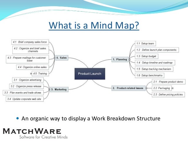 Mind map your WBS to project success
