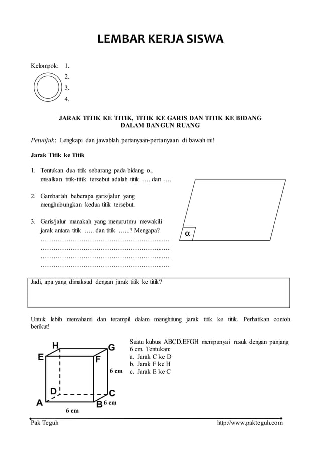 Lks dimensi-3 | PDF | Free Download