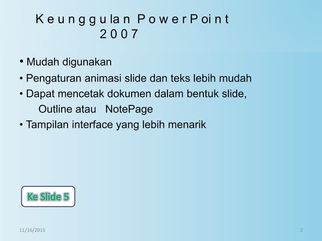 Lks 6 power point 2007 estaurina siregar | PPT | Free Download