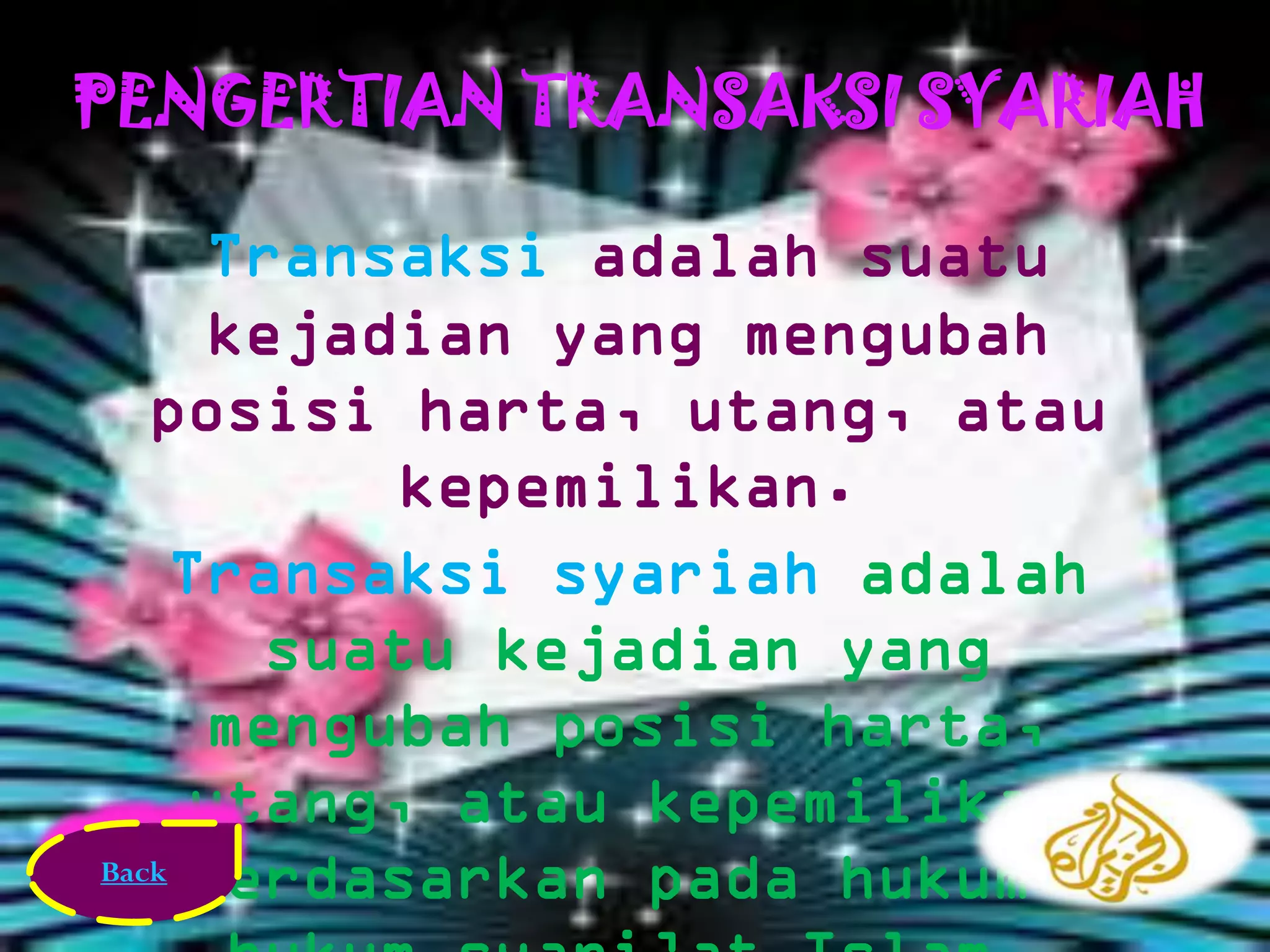 Lembaga Keuangan Syariah dan Transaksi Syariah (LKS & TS) | PPTX