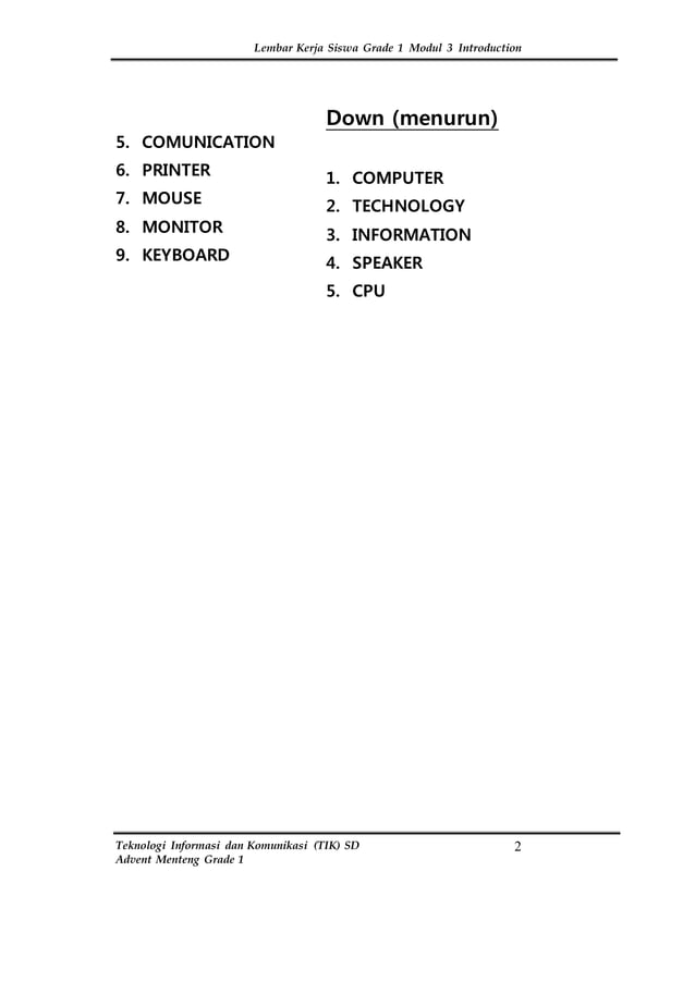 Lks introduction computer | PDF