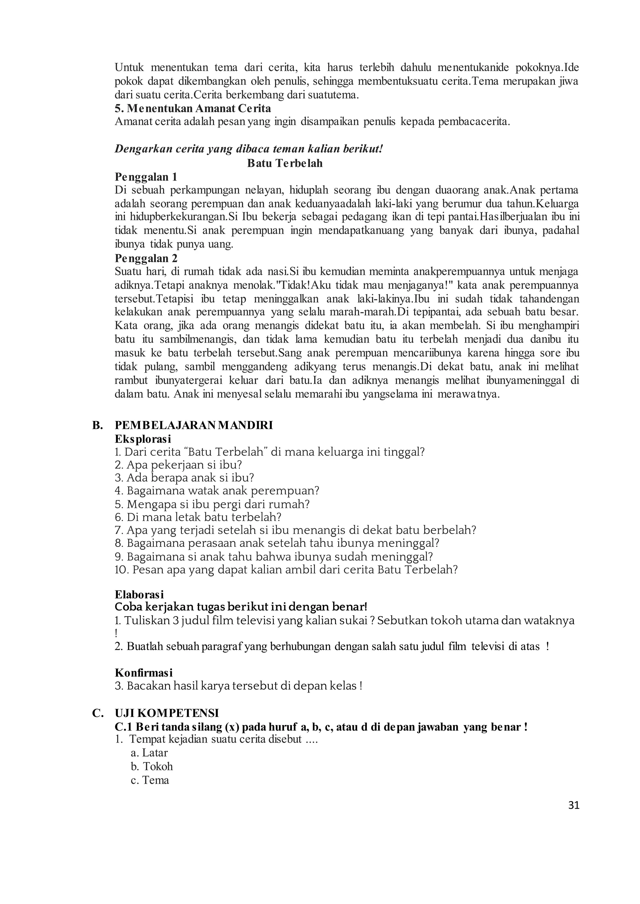 Lks kelas 6 smester 2 full furqon a | PDF