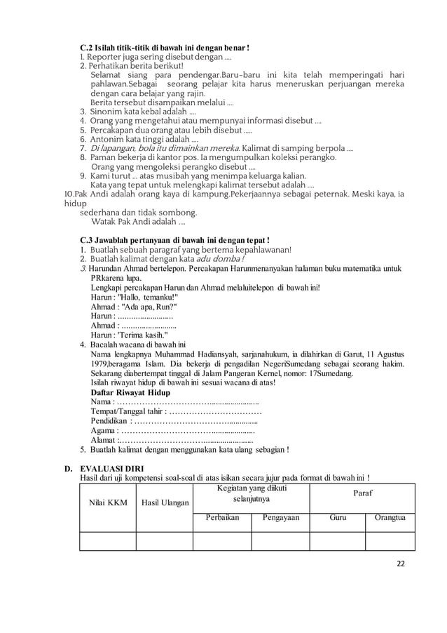 Lks kelas 6 smester 2 full furqon a | PDF