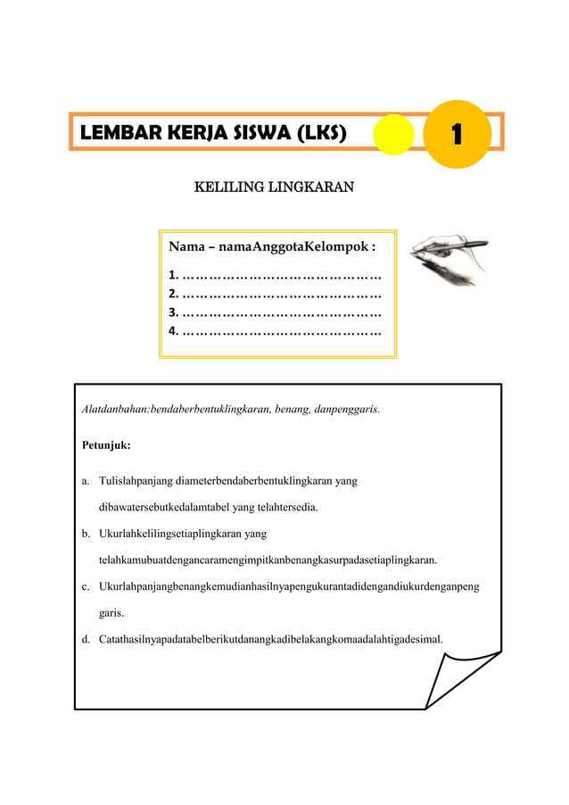 LKS PENDEKATAN REALISTIK | DOCX
