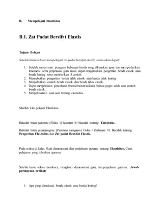 LKS Fisika : Pegas | DOCX