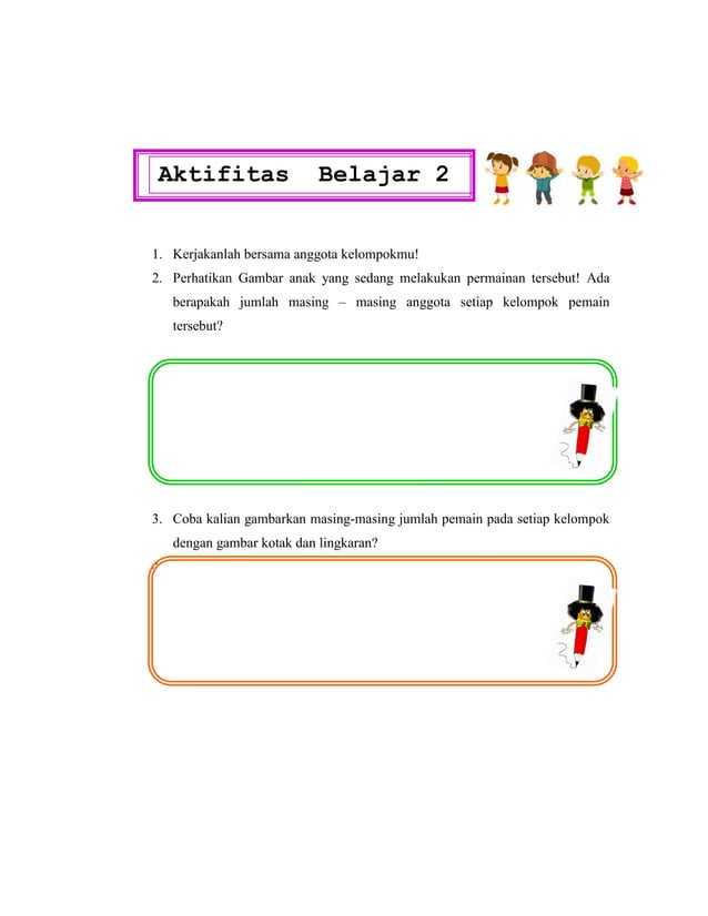 Lks penjumlahan dan pengurangan bilangan bulat | PDF