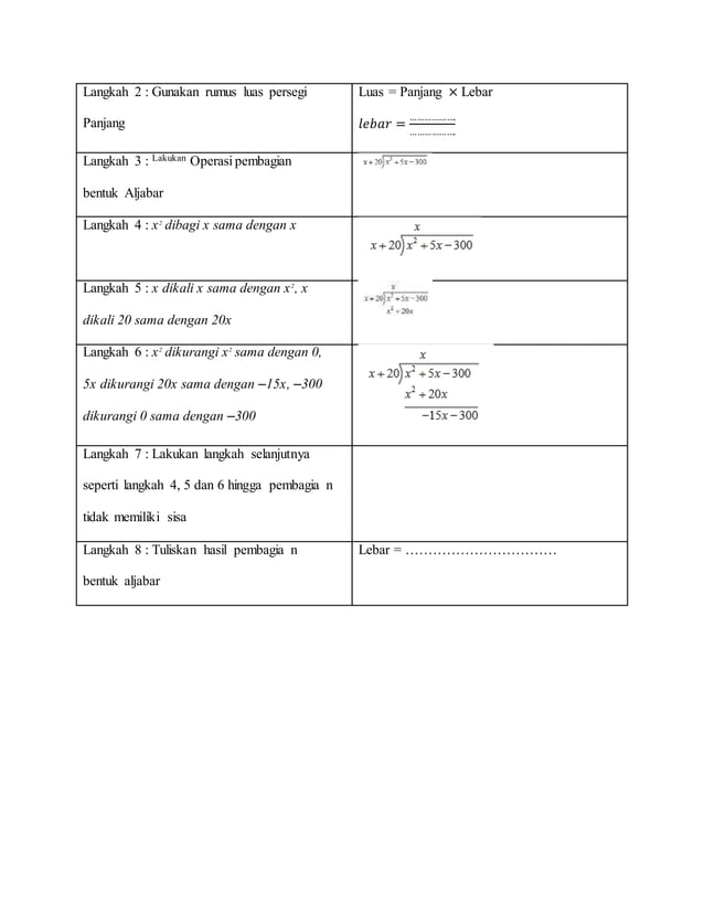 Lks perkalian tabrel | DOCX