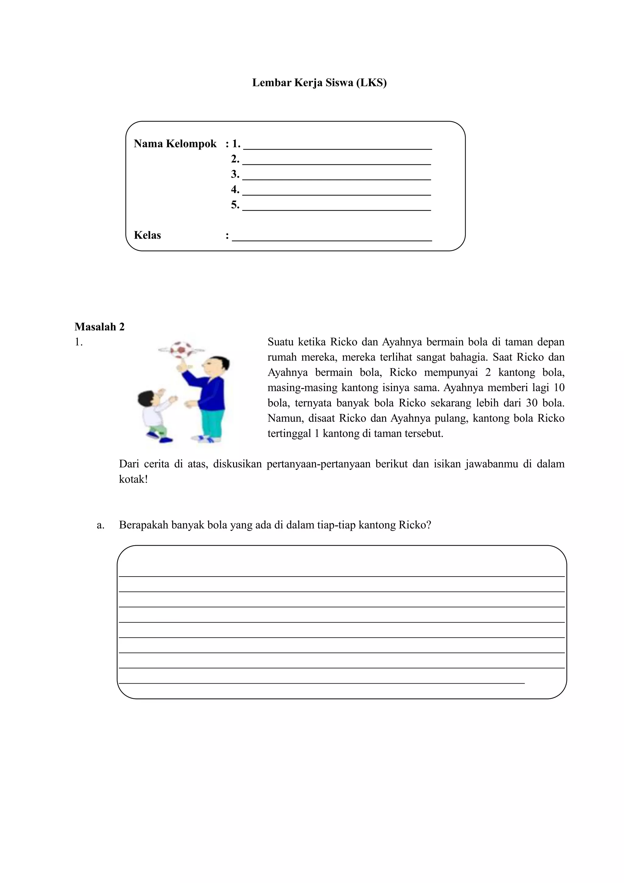 Lks persamaan dan pertidaksamaan linear satu variabel | PDF