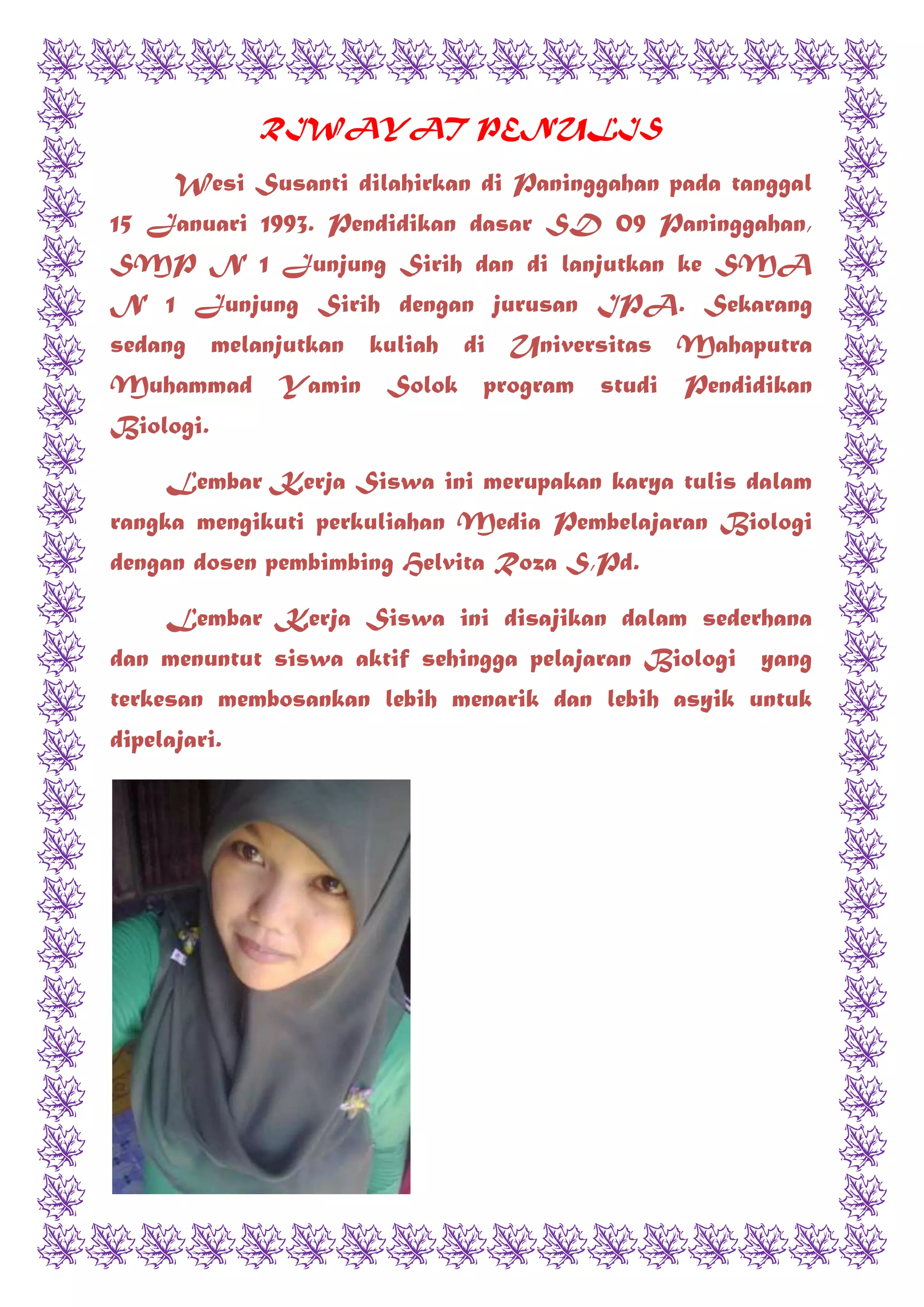 Lks wesi -pembelahan sel- | DOCX