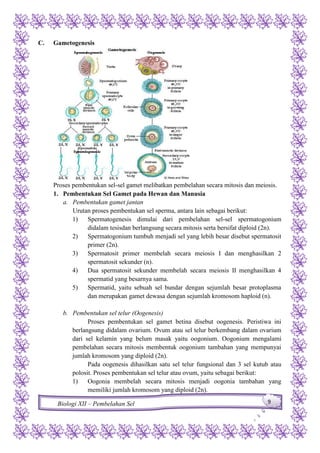 Lks wesi -pembelahan sel- | DOCX