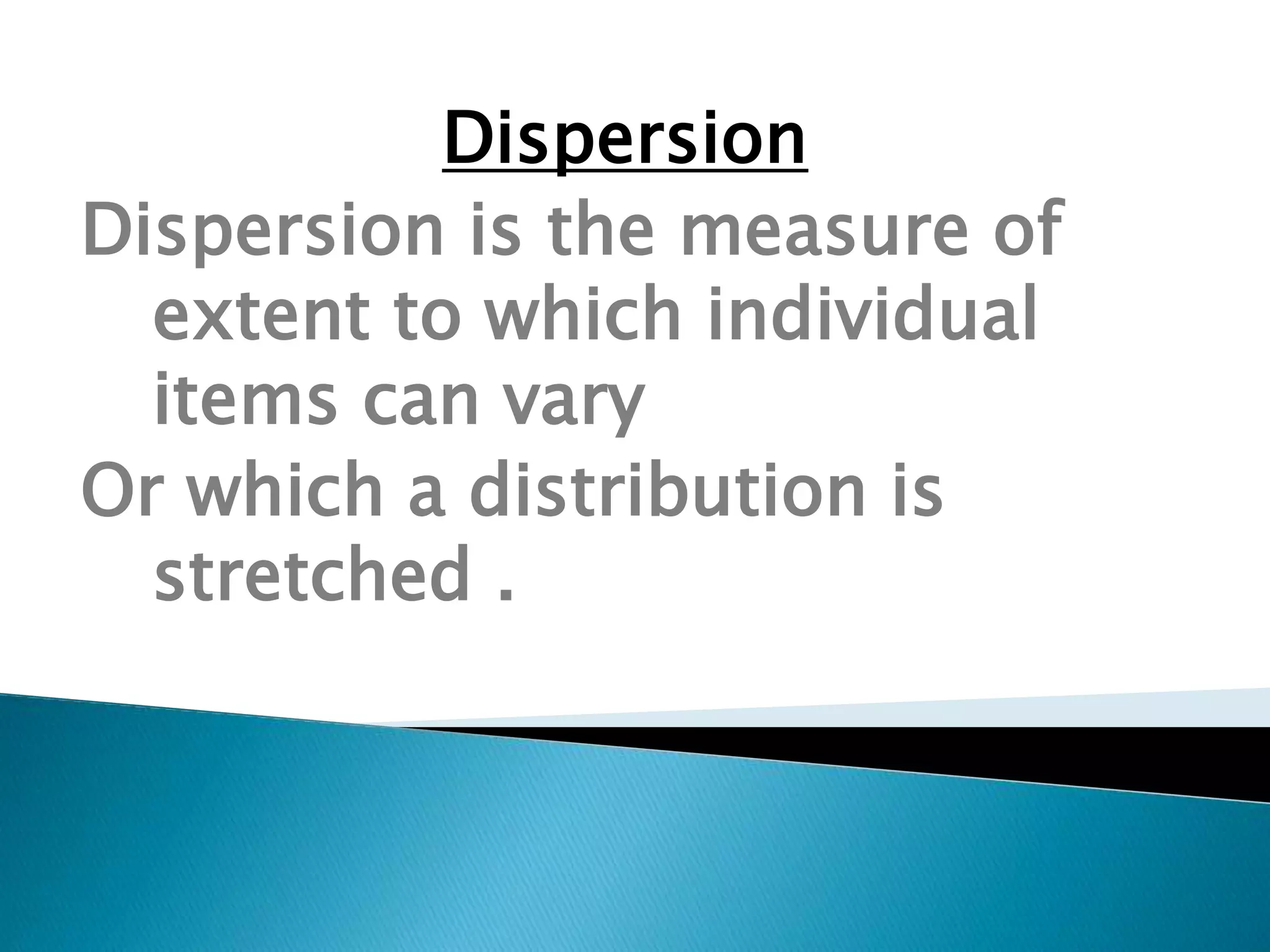 DISPERSION | PPT
