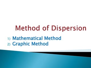 DISPERSION | PPT