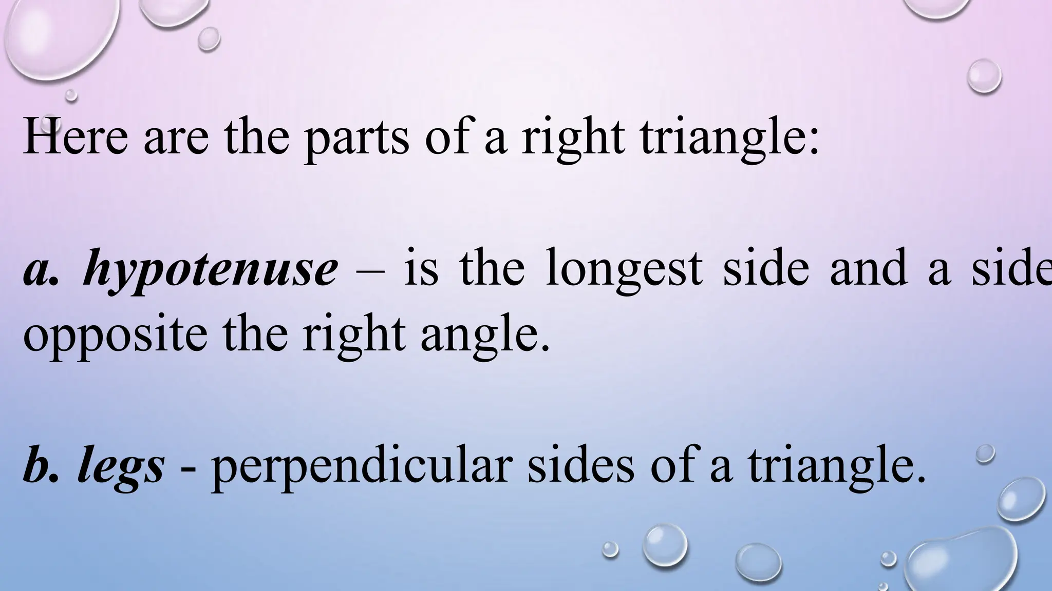 Leg Leg Congruence Theorem and LEg Acute angle Congruence Theorem | PPTX