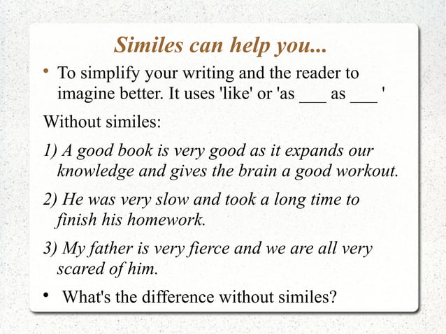 LL Upper Primary C - Similes | PPT