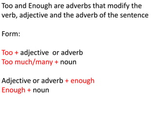 Ll12.2 too & enough | PPT
