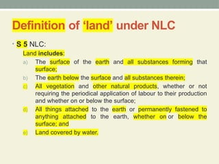 Land Law 1 - DEFINITION OF LAND.pptx