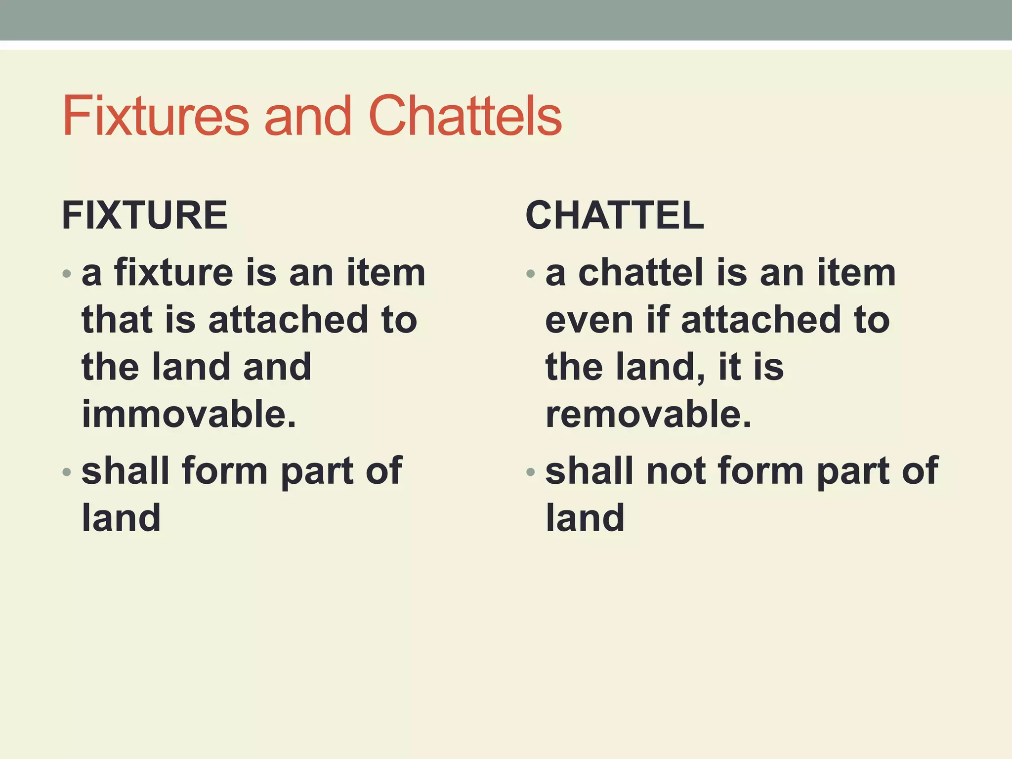 LAND LAW 1 Definition of Land REVISED 2014 | PPTX