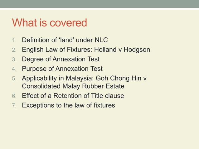 LAND LAW 1 Definition of Land REVISED 2014 | PPTX | Land and Farms ...