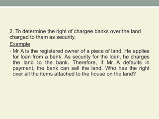 LAND LAW 1 Definition of Land REVISED 2014 | PPTX