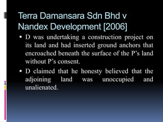 Ll1 slides extent of ownership and enjoyment of land part 2 | PPT