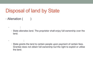 Land Law 1 LAND OWNERSHIP IN ISLAM | PPT