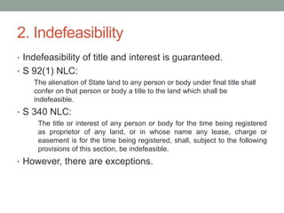 LAND LAW 1 slides THE NATIONAL LAND CODE Revised 2014 | PPTX