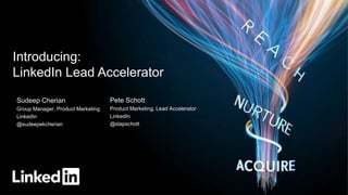 Live Webinar: LinkedIn Lead Accelerator Demo | PPTX