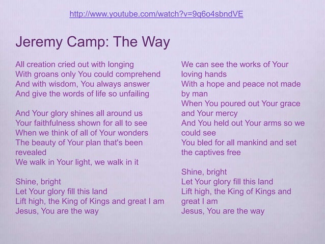 Lesson 2: The Way To Wisdom | PPT