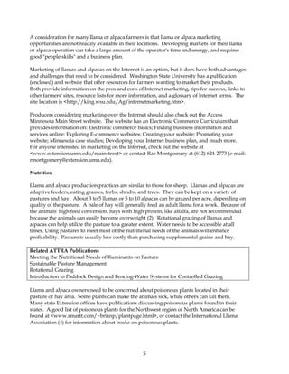 Llama and Alpaca Farming | PDF