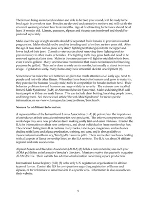 Llama and Alpaca Farming | PDF