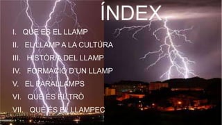 Llamps, trons i llampecs | PPTX