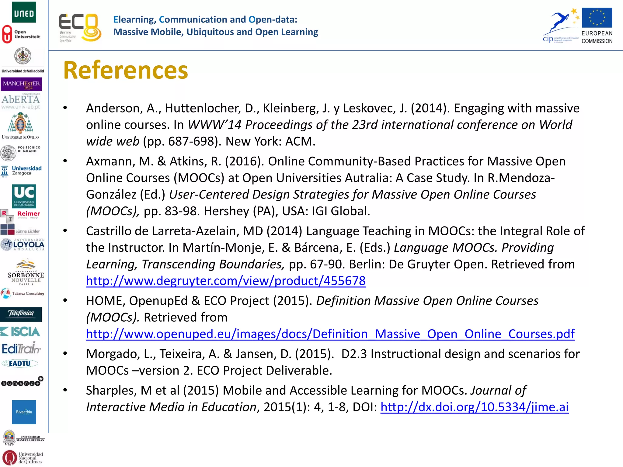 A redefinition of the teacher and student roles in Language MOOCs | PDF
