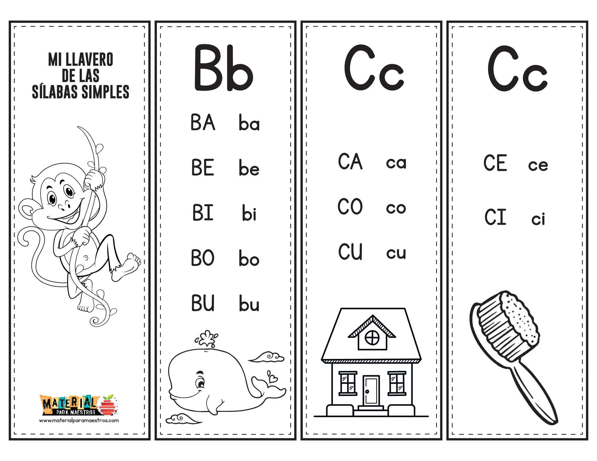 Llavero de las silabas simples.pdf