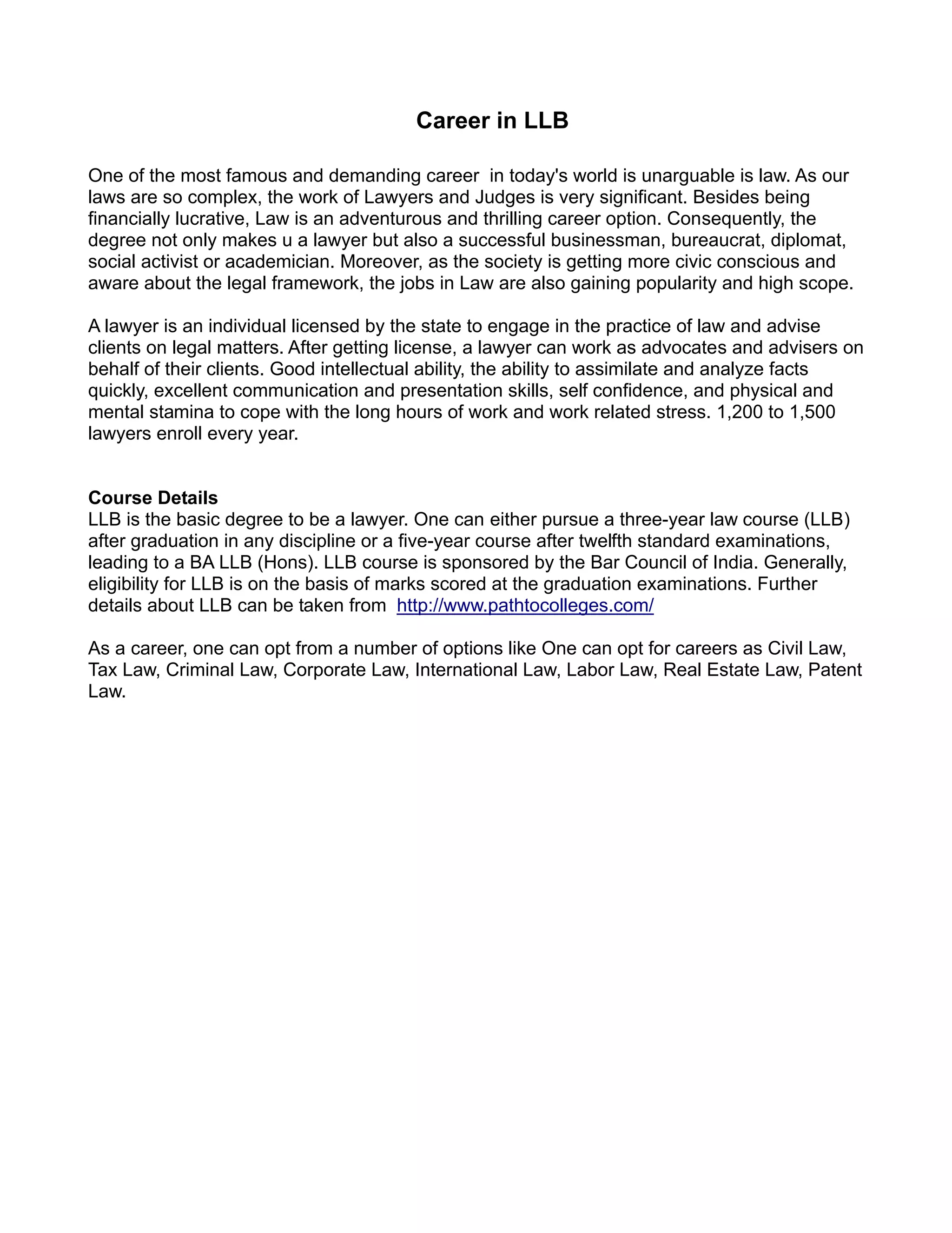 Llb | PDF