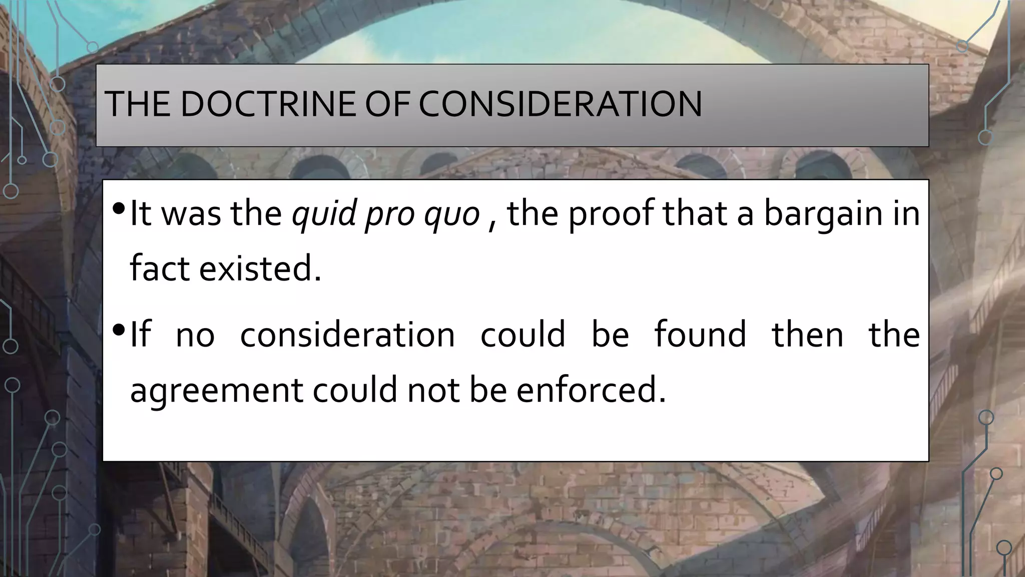 Introduction to Consideration | PPTX