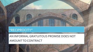 Introduction to Consideration | PPTX