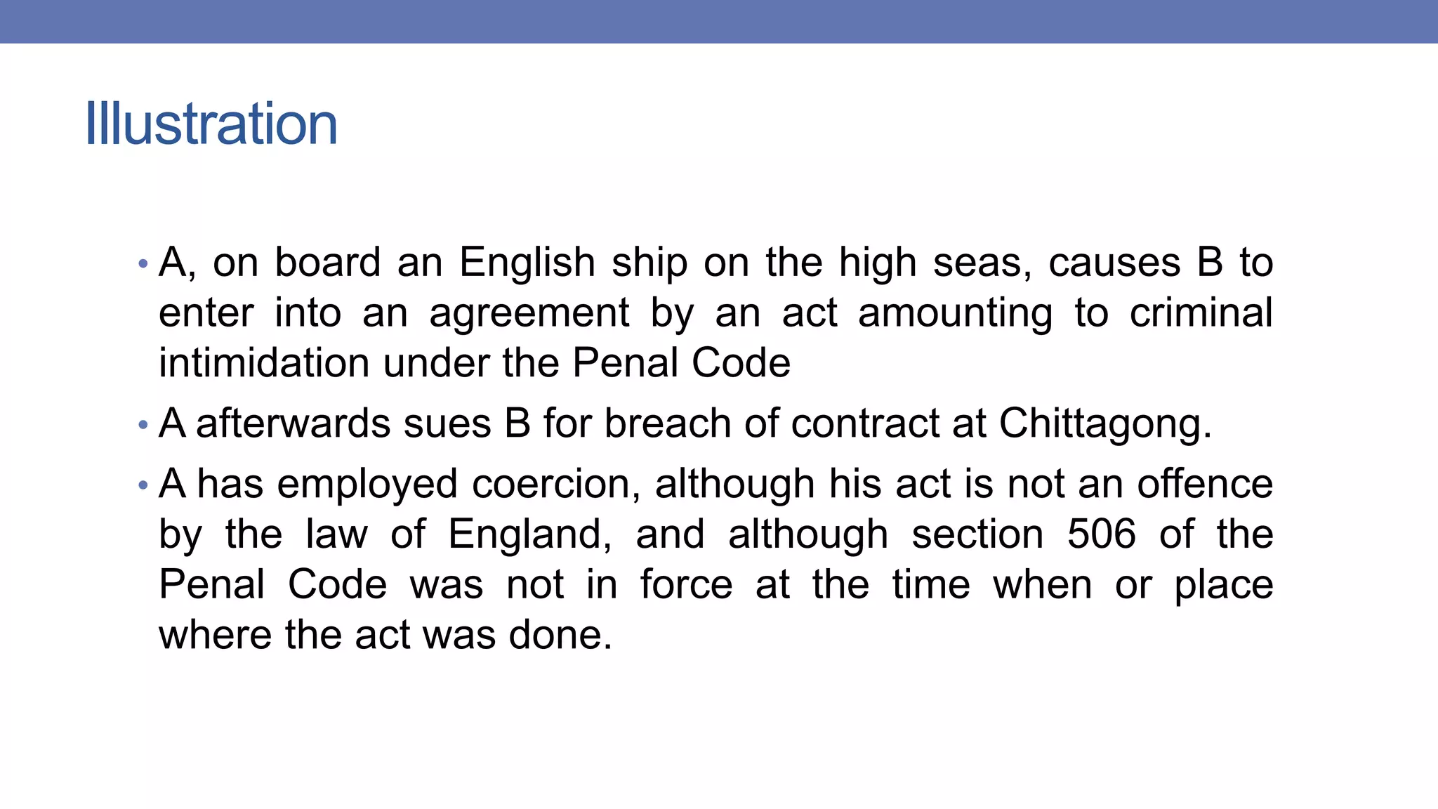 Vitiating Elements in Formation of Contract: Duress and Undue Influence ...