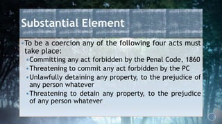 Vitiating Elements in Formation of Contract: Coercion, Fraud and Undue ...