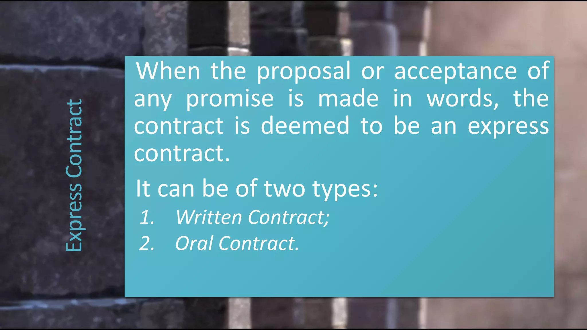 Introduction to Law of Contract: Definition and Classification | PPTX | Law