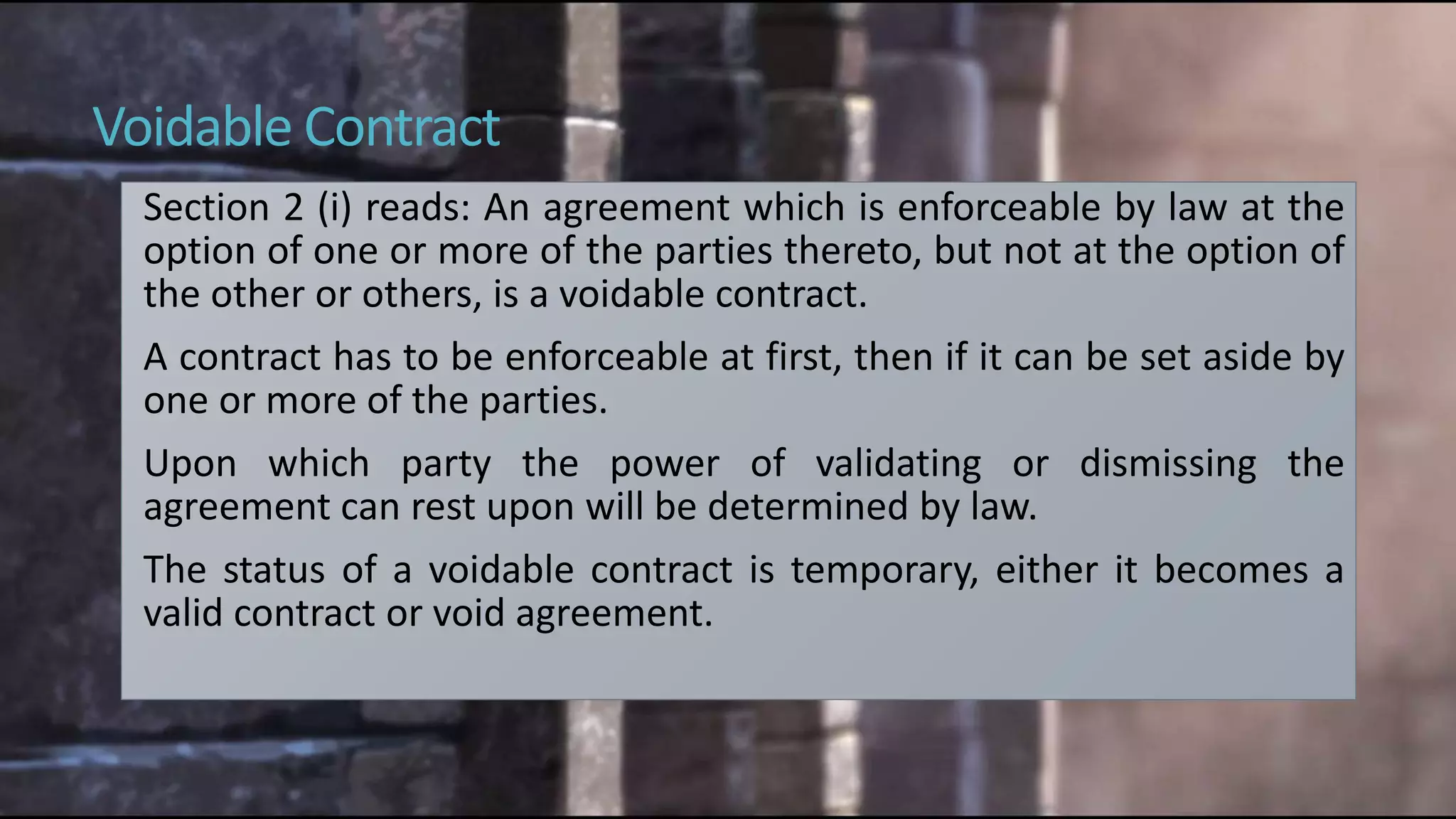 Introduction to Law of Contract: Definition and Classification | PPTX | Law